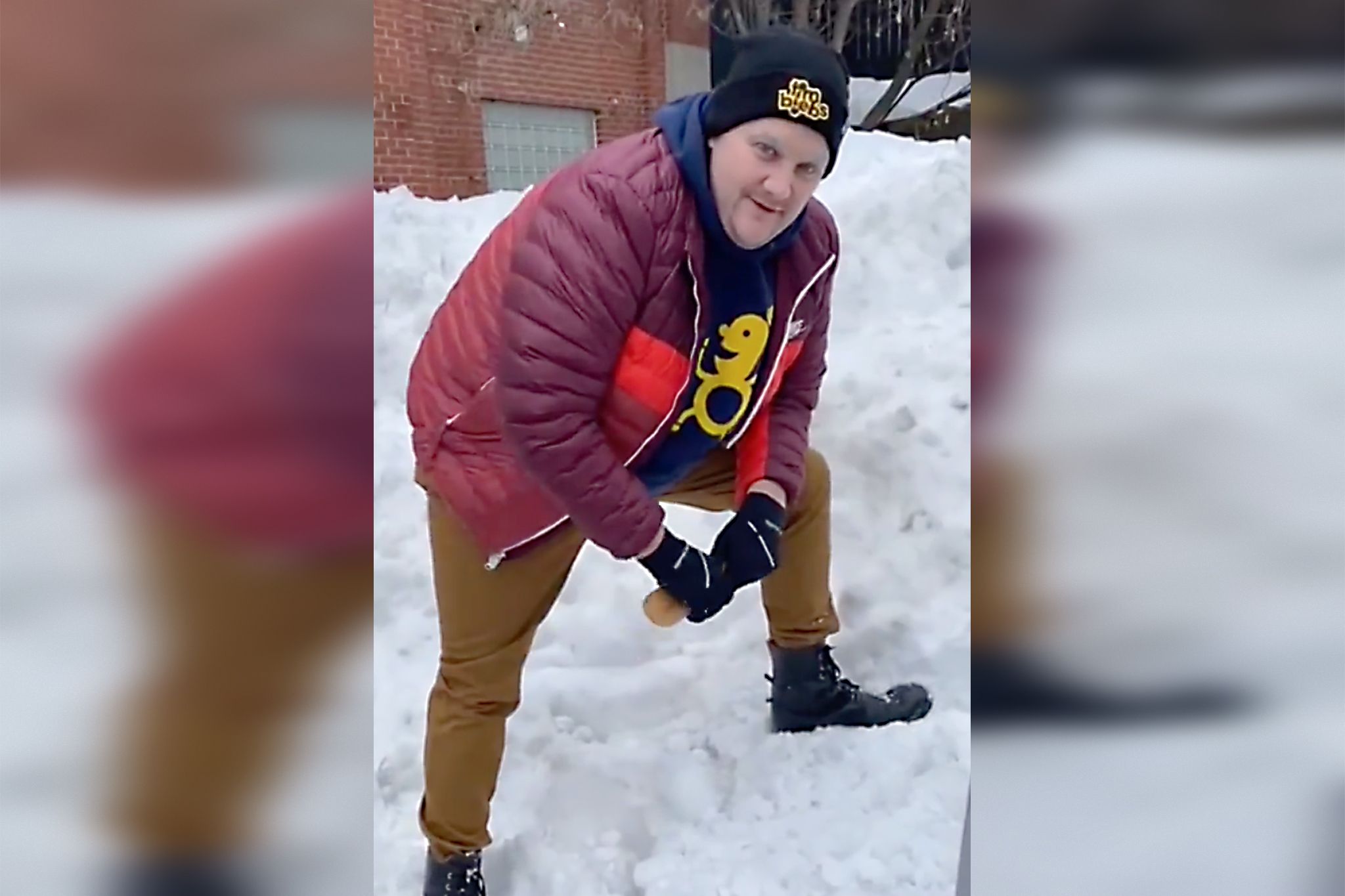 Somebody made a parody video of Doug Ford shovelling snow and it's ... Somebody made a parody video of Doug Ford shovelling snow and it's ...