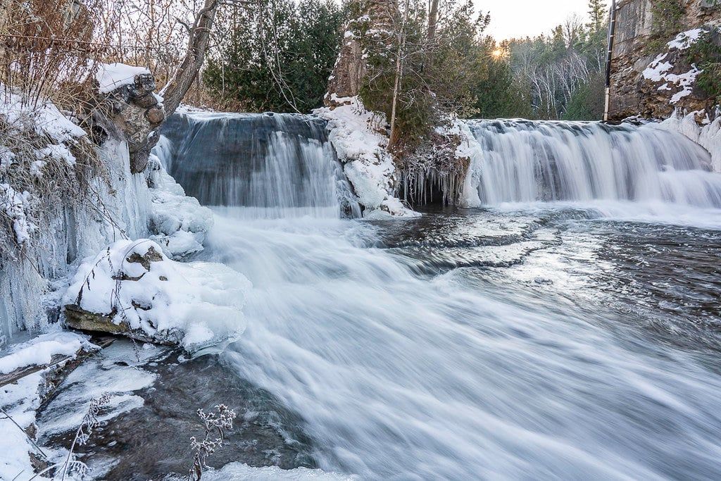 Forks of the Credit provincial park is a breathtaking outdoor winter escape near Toronto