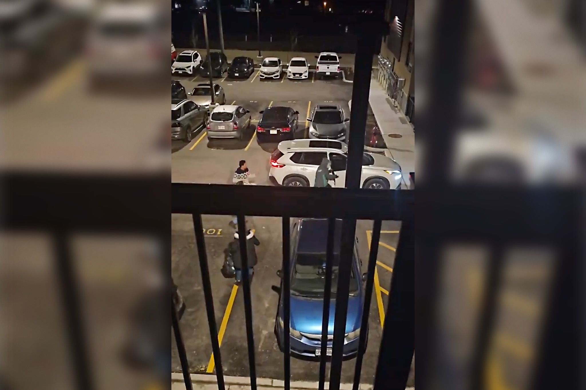 Shocking viral video shows victims fleeing brazen carjacking in Ontario Shocking viral video shows victims fleeing brazen carjacking in Ontario